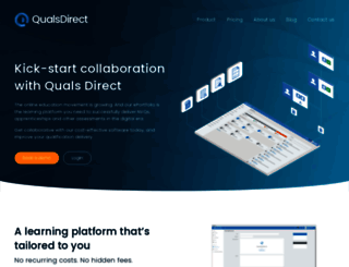 Access portfolio.quals-direct.co.uk. Quals Direct - eAssessment Made Easy