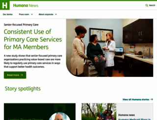 Access press.humana.com. Humana Inc. - Home