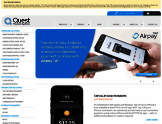 Access questps.com.au. Integrated EFTPOS : Quest Payment Systems