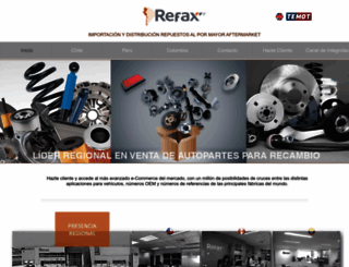 Access refaxchile.cl. Inicio | Grupo Refax