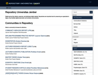 Access repository.unej.ac.id. Home