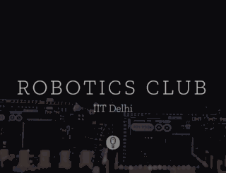 Access roboticsclub.iitd.ac.in. Robotics Club IITD