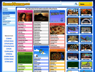 Access roundgames.com. Play Online Games - Roundgames.com