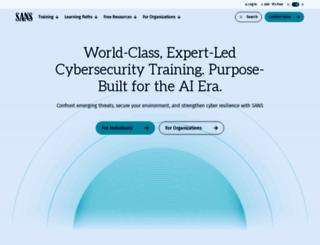 Access sans.org. Cyber Security Training, Degrees & Resources | SANS ...