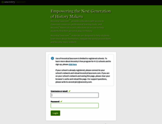 Access search.ancestryclassroom.com. Ancestry Education | Our resources will bring your ...