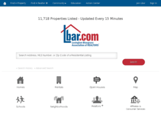 Access search.lbar.com. Lexington-Bluegrass Association of Realtors ...