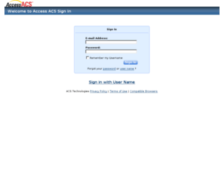 Access secure.accessacs.com. Sign in