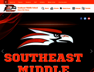 Access segms.gcsnc.com. Southeast Guilford Middle School / Homepage
