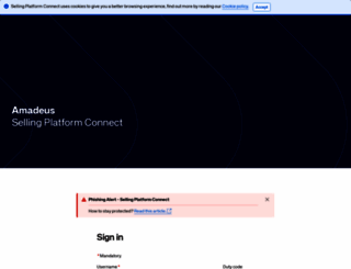 Access sellingplatformconnect.amadeus.com. Amadeus Selling Platform Connect