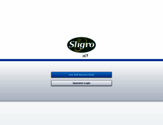 Access servicedesk.sligro.nl. Login