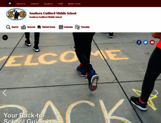 Access sgms.gcsnc.com. Southern Guilford Middle School / Homepage