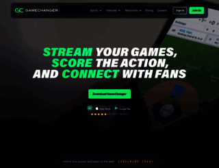 Access share.gamechanger.io. GameChanger