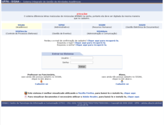 Access sigaa.ufpa.br. SIGAA - Sistema Integrado de Gestão de Atividades ...