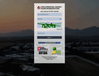 Access sis.ciu.edu.tr. CIU | SIS