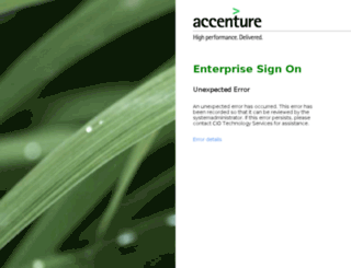 Access sites.accenture.com. Sign In