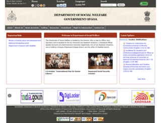 Access socialwelfare.goa.gov.in. Directorate of Social Welfare ...