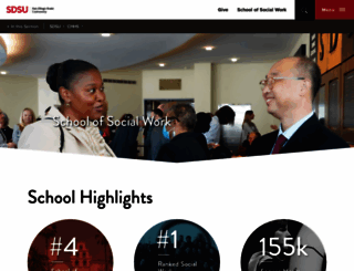 Access socialwork.sdsu.edu. SDSU School of Social Work — San Diego ...