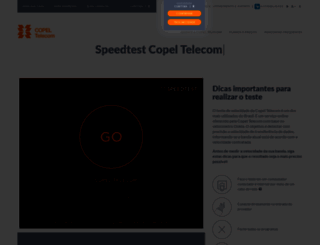 Access speedtest.copel.net. Speed test: descubra a velocidade da sua ...