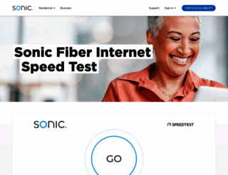 Access speedtest.sonic.net. Fiber Internet Speed Test - Sonic