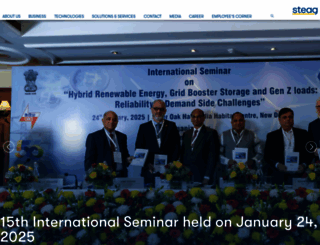 Access steag.in. STEAG Energy Services India
