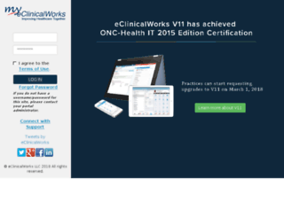 Access support.eclinicalworks.com. My eClinicalWorks