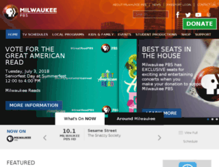 Access support.mptv.org. Milwaukee PBS