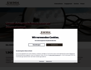 Access swmh.de. SWMH – Südwestdeutsche Medienholding GmbH