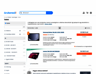 Access tablet-pc.arukereso.hu. Tablet vásárlás és árak összehasonlítása ...
