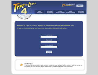 Access teacher.ttl4.com. Type to Learn 4: Agents of Information