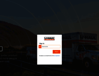 Access techcenter.uhaul.net. U-Haul Technical Center sign in