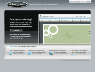 Access templates.acco.com. Wilson Jones Template Tool
