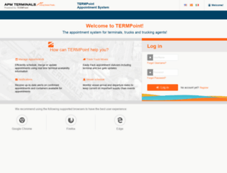 Access termpoint.namapmterminals.com. APM Terminals - TERMPoint ...