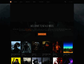 Access tes.nexusmods.com. Nexus mods and community