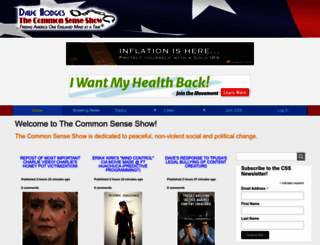 Access thecommonsenseshow.com. Welcome to The Common Sense Show | The ...