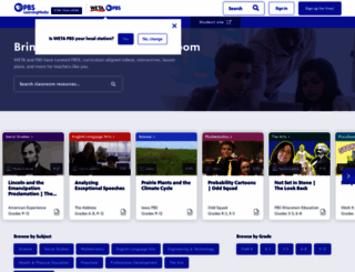 Access thinktv.pbslearningmedia.org. PBS LearningMedia | Teaching ...