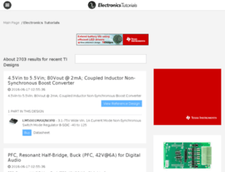 Access ti-content-syndication.electronics-tutorials.ws. Basic Electronics Tutorials and Revision ...