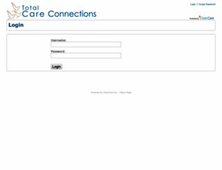 Access totalcare.clearcareonline.com. Login | WellSky Personal Care