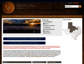 Access txnd.uscourts.gov. Northern District of Texas | United States ...