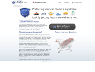 Access uk.carinsurance.com. Car Insurance | Compare Motor Insurance ...