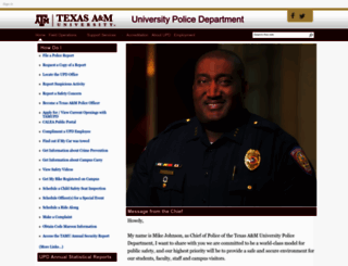 Access upd.tamu.edu. Home