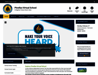 Access virtualschool.pcsb.org. Pinellas Virtual School (es)(ea)(ms)(hs ...