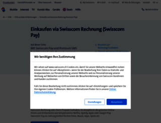 Access voucher.swisscom.ch. Bezahlen per Swisscom Rechnung – Hilfe ...