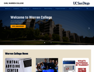 Access warren.ucsd.edu. Warren
