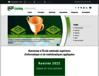 Access web.ensimag.fr. ENSIMAG - École d'ingénieurs informatique et ...