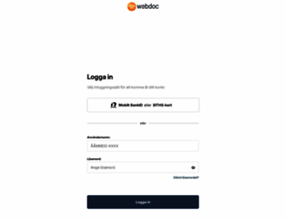 Access webdoc.atlan.se. Atlan - weBDoc version 6.84