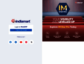 Access weberp.intermesh.net. Login | WebERP