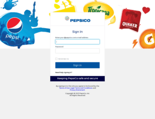 Access webmail.pepsico.com. PepsiCo - Signing in...