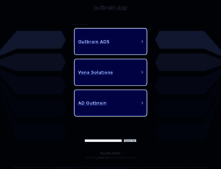 Access widget.outbrain.app. What is Outbrain? Discovery Platform ...