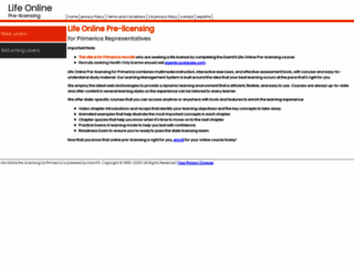 Access www-ucanpass.examfx.com. Life Online Pre-licensing