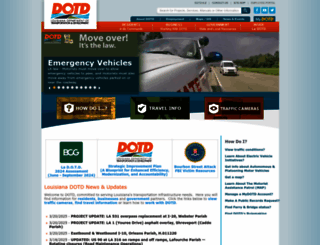 Access wwwsp.dotd.la.gov. LaDOTD - Home